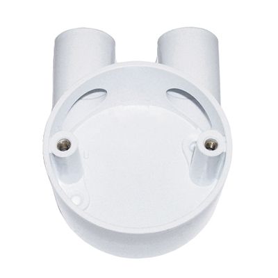 PVC U Box 20mm Black